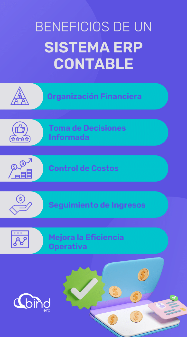 Sistema ERP Contable en la Nube pra PYMES 【 BIND ERP】