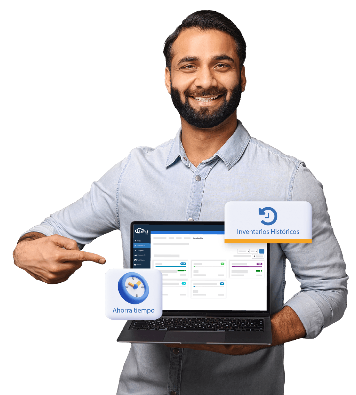 Software de administración para pymes - ET2 - Bind ERP