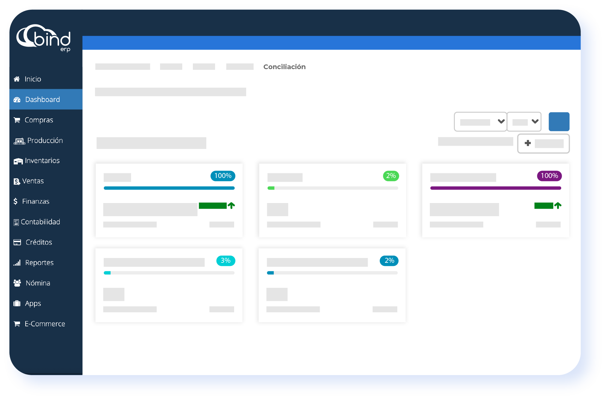 Software de administración para pymes - Bind ERP